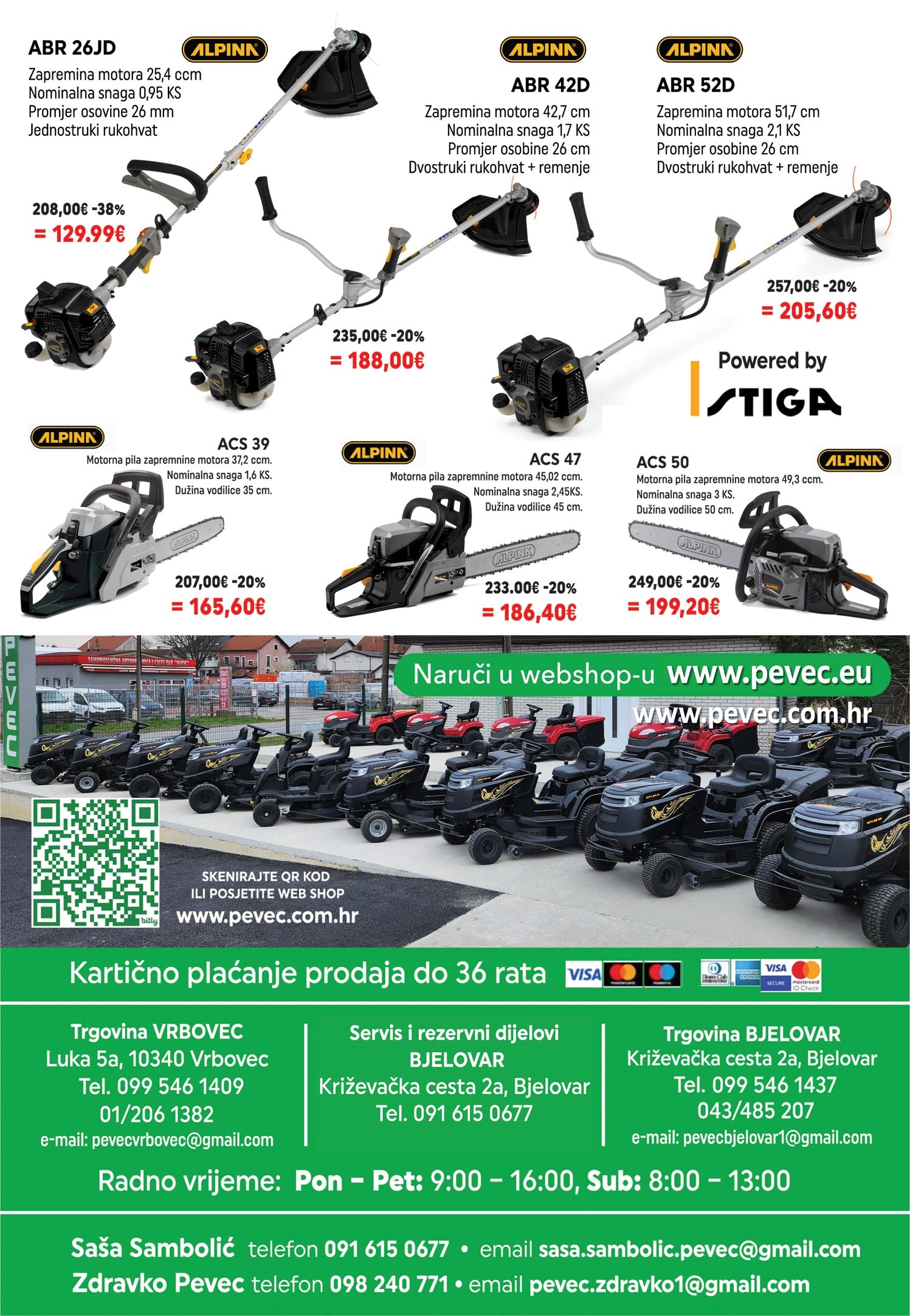 Katalog – Pevec